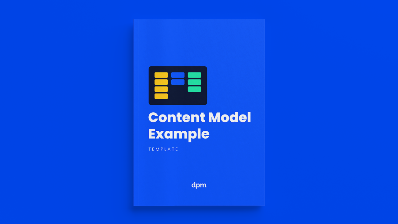 Content Model Example