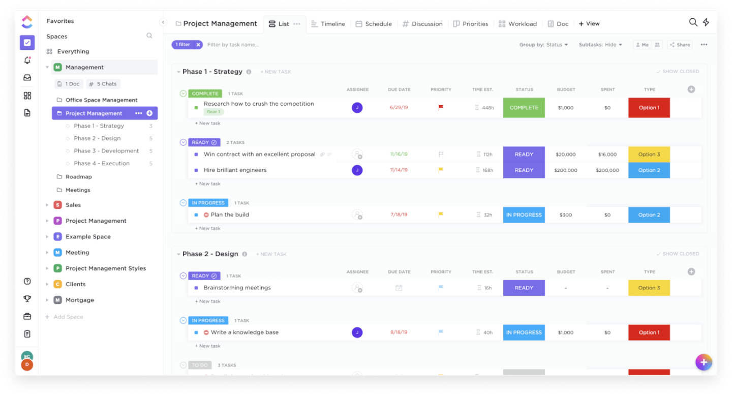 ClickUp Review 2022 Top Features Expert Opinion Demo Video