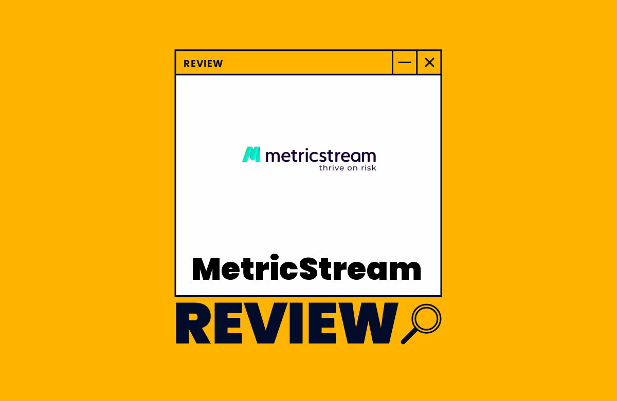 MetricStream Review: Pros, Cons, Features & Pricing