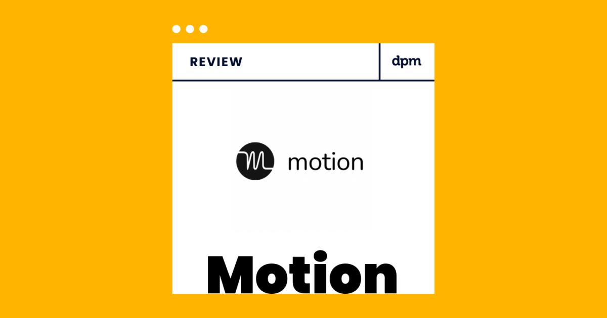 Reseña de Motion: Ventajas, Desventajas, Características y Precios