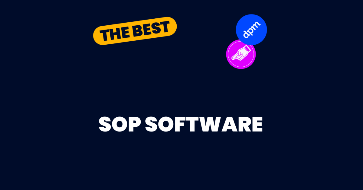 10 Best SOP Software Reviewed in 2026